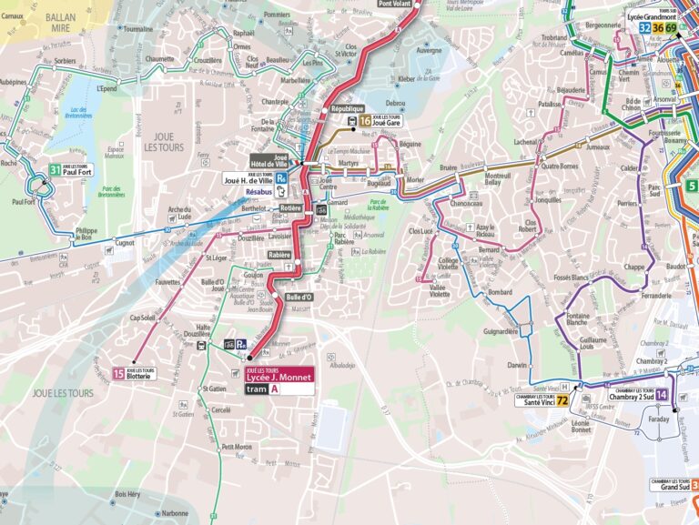 Guide des mobilités – Joué-lès-Tours